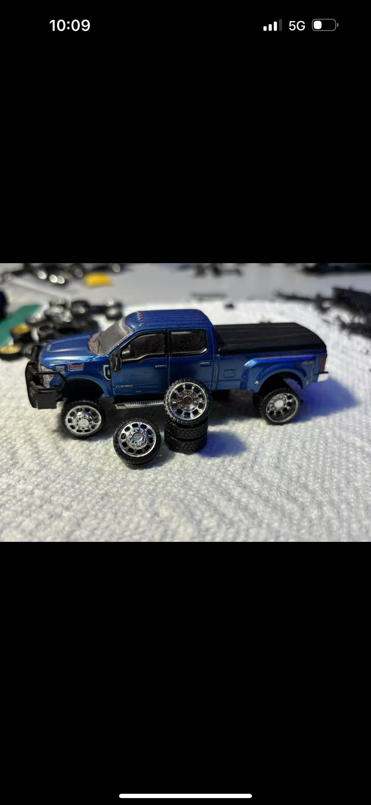 10 Spoke Dually Wheels 1/64 Scale 3D Printed | Rjs-Diecast